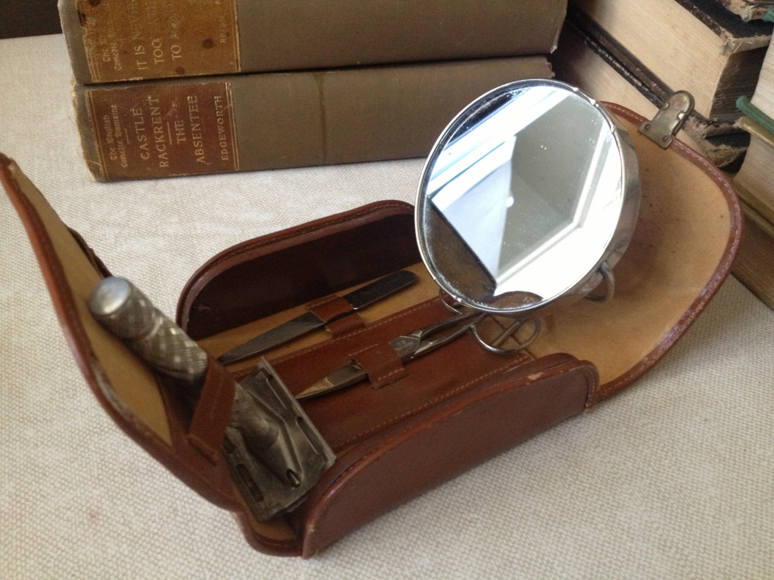 Mens Travel Gillette Shaving Grooming Kit Made in England - Etsy