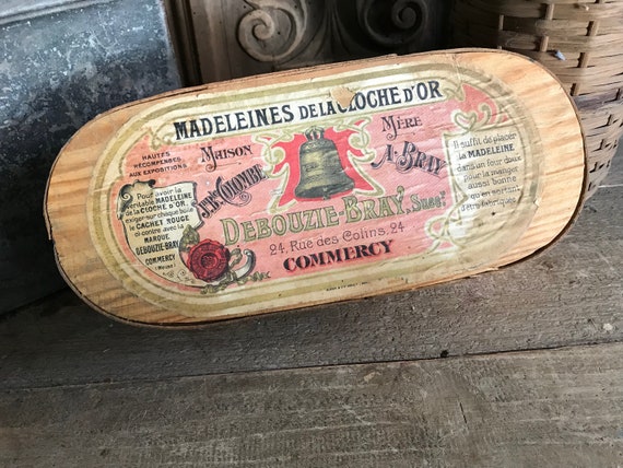 French Madeleine Presentation Box Madeleines Cloche D'or - Etsy