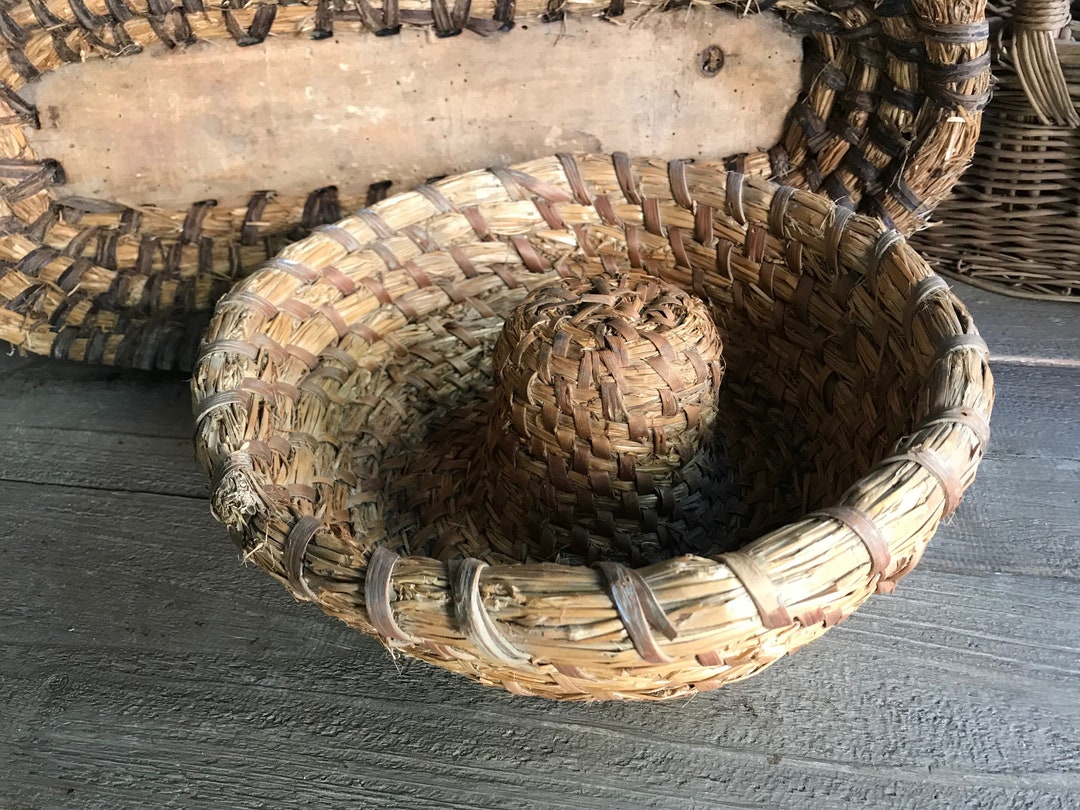Rustic French Boulanger Basket, Couronne Loaf, Proving Basket, Coiled ...