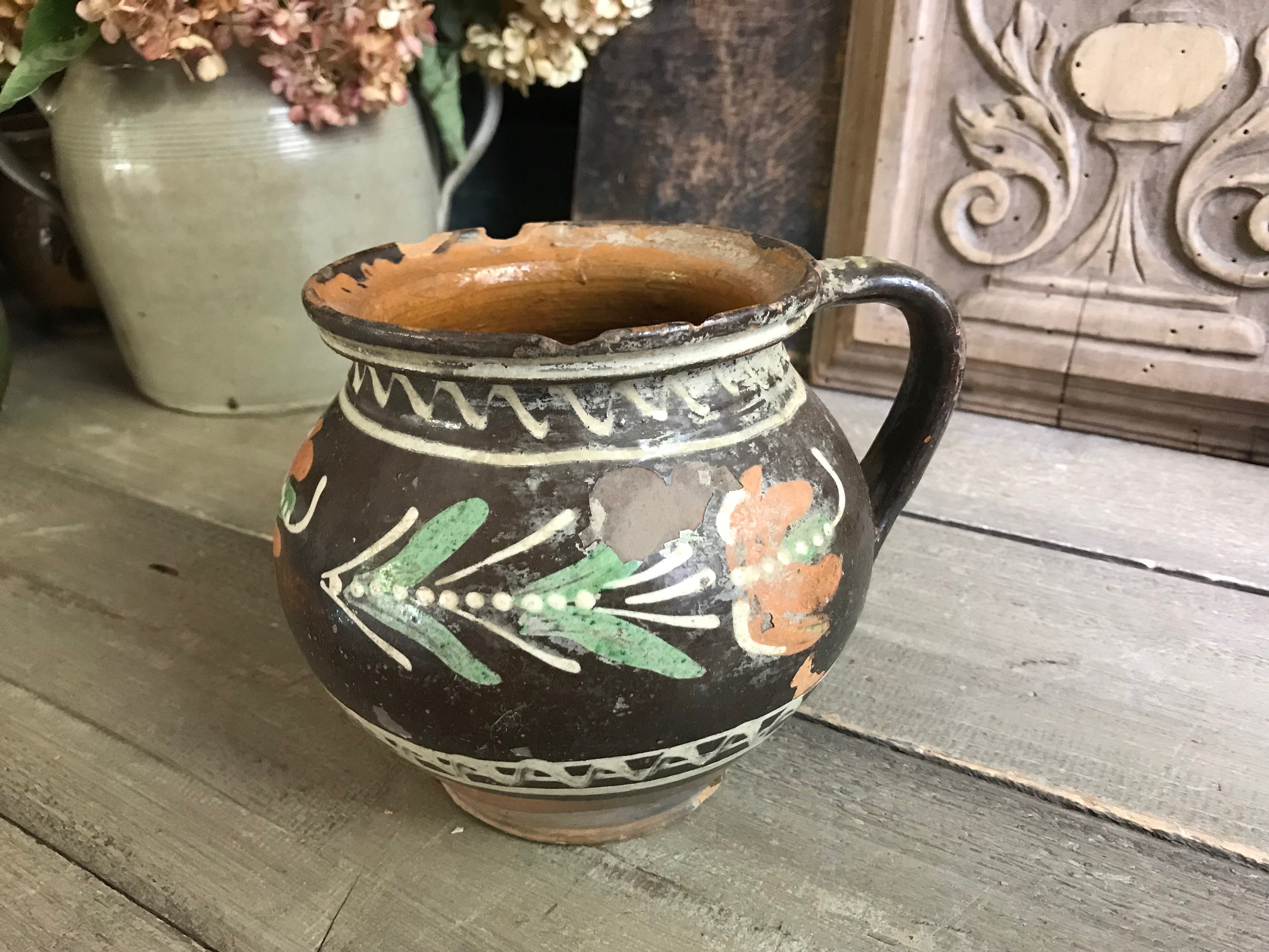 Kitchen & Dining Pitchers & Drinking Sets Terra Cotta Pitcher Farm ...