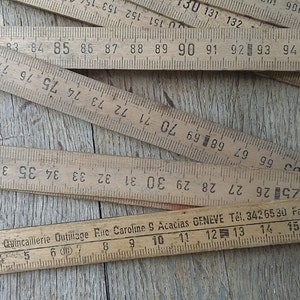 Swiss Wood 6 Ft Folding Ruler Measuring Tool - Etsy