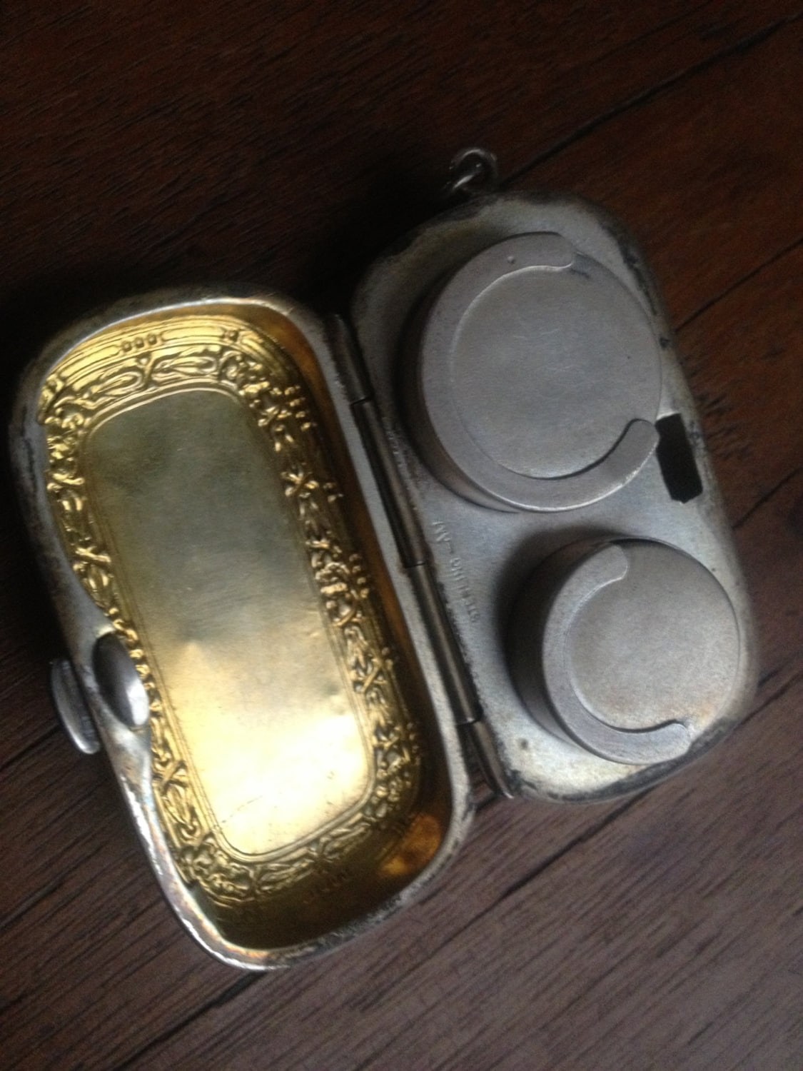 Sterling Silver Coin Case Victorian Sterling Silver - Etsy