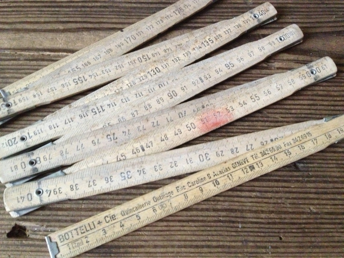 Swiss Wood 6 Ft Folding Ruler Measuring Tool - Etsy