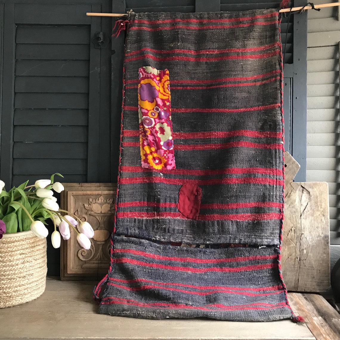Handwoven Wool Saddlebag Afghanistan Carpet Bag Kilim Rug | Etsy
