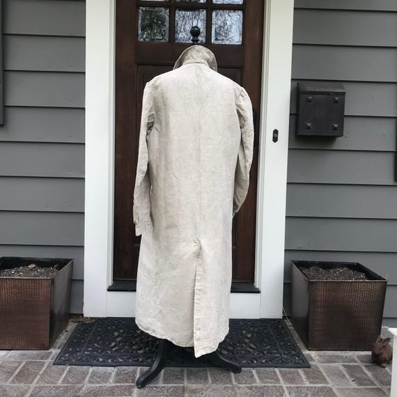 French Linen Motoring Duster, Edwardian Era, Model T … - Gem