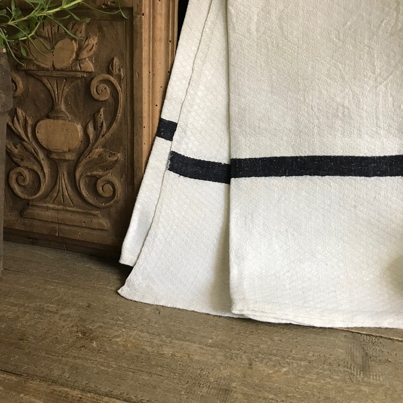 French Striped Basque Cloth Table Runner Diamond Pattern - Etsy