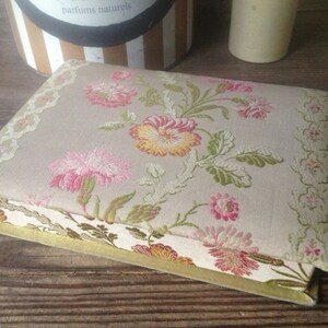 French Silk Brocade Confectionery Box, Jewelry, Boudoir Vanity Case ...
