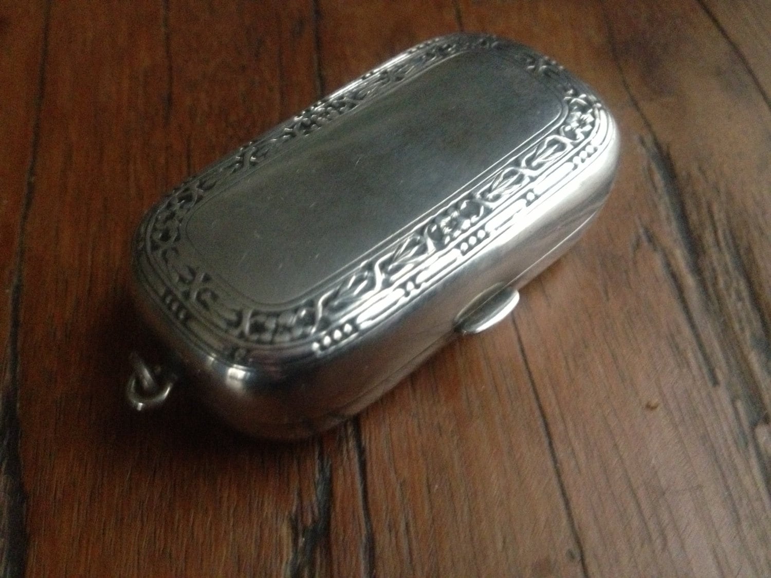 Sterling Silver Coin Case Victorian Sterling Silver - Etsy