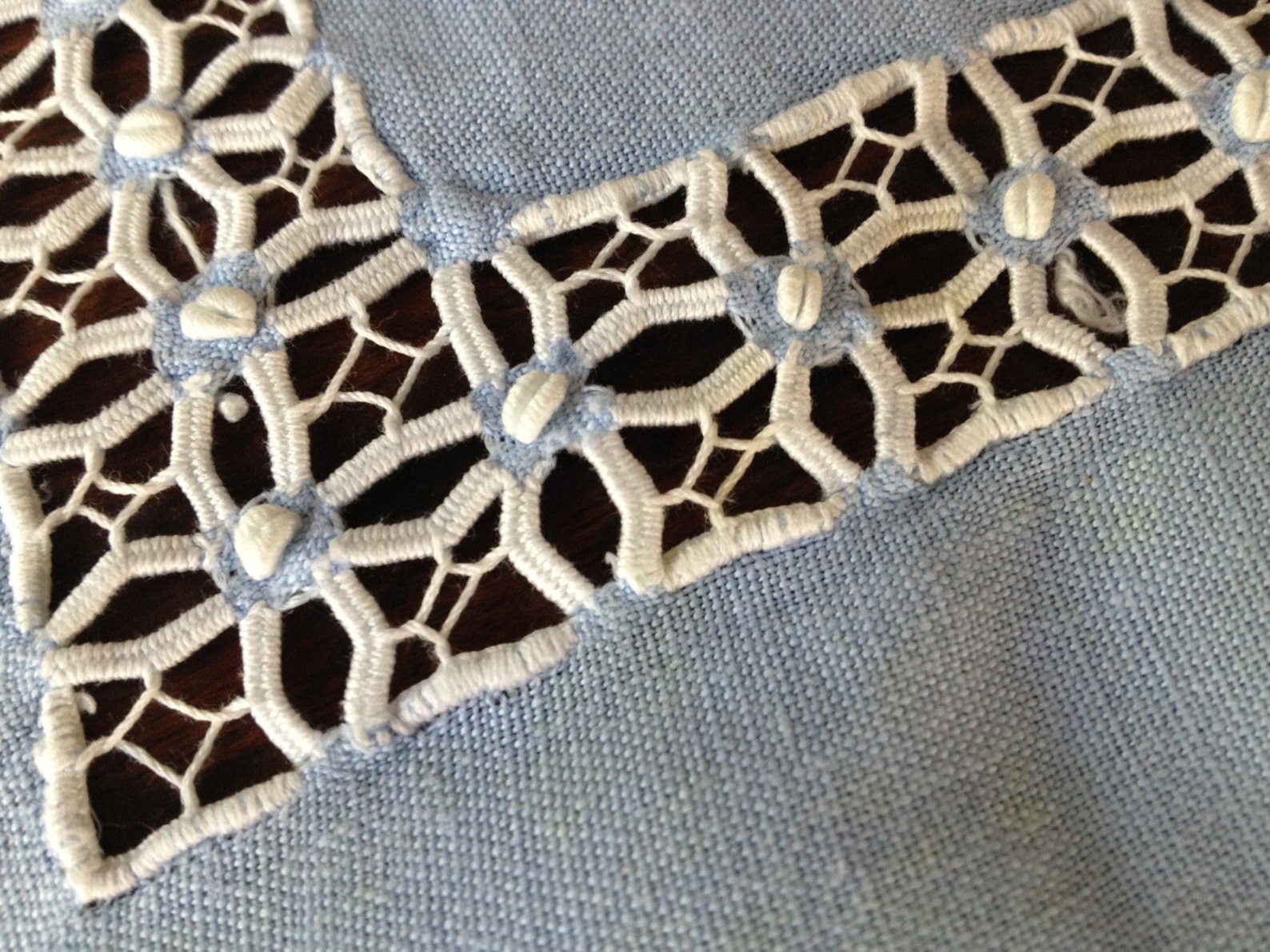 French Linen Tablecloth Napkin Set Blue Indigo, Set of 12 Dinner ...