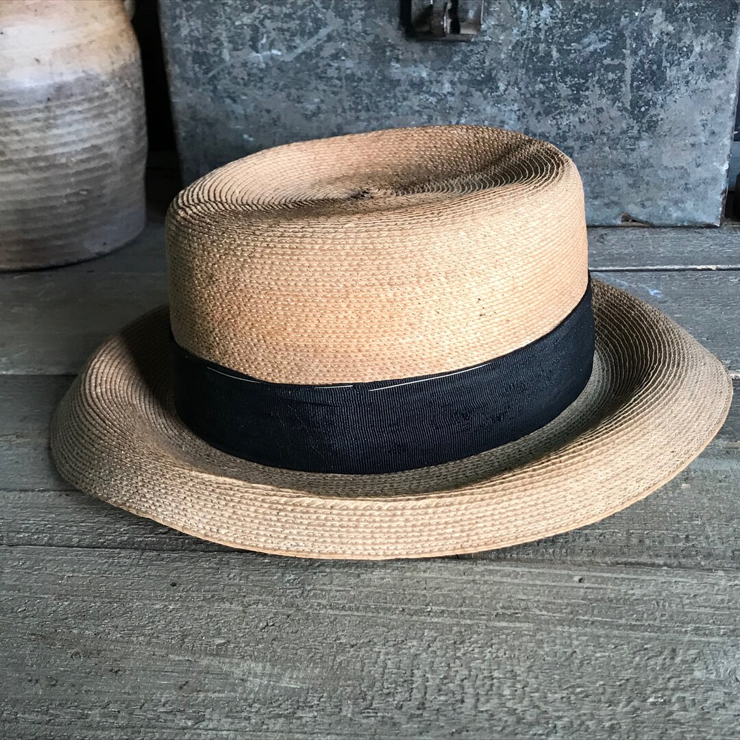 French Straw Hat, Panama, Potager, Ladies Gardening Hat, Period ...