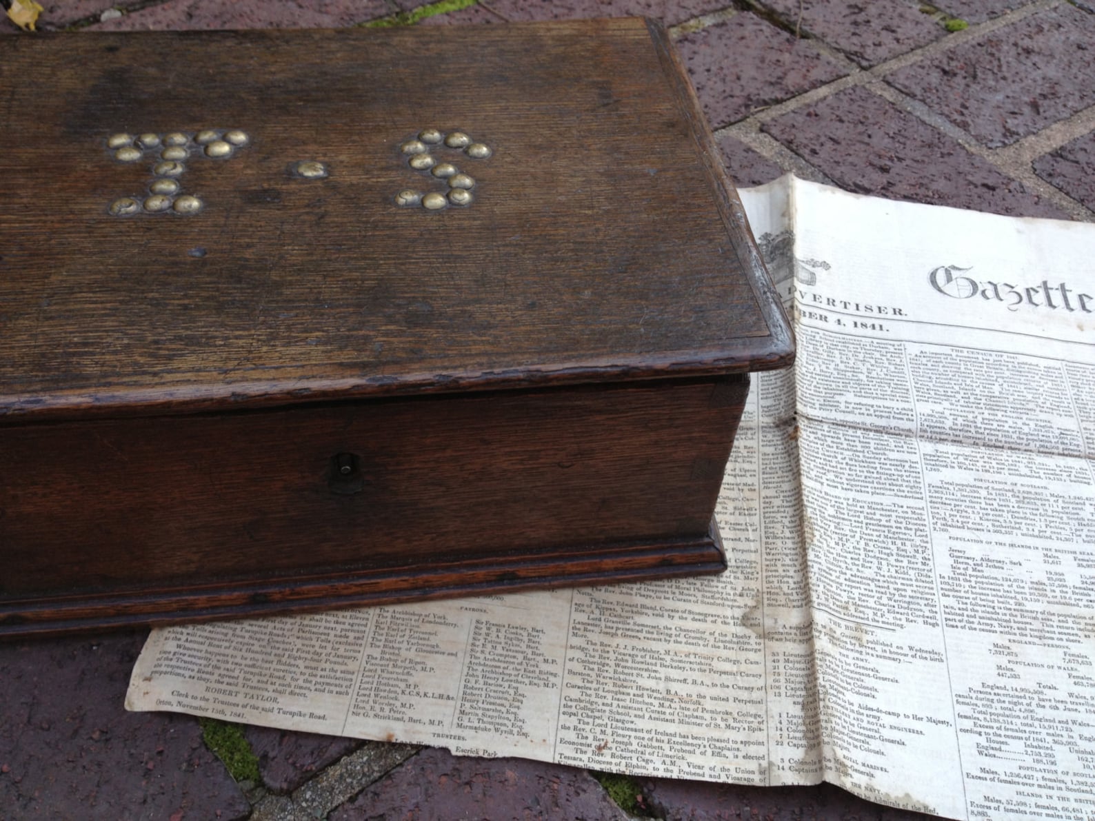 Early 1800s Wooden Box English Oak Handcrafted Wood Storage - Etsy