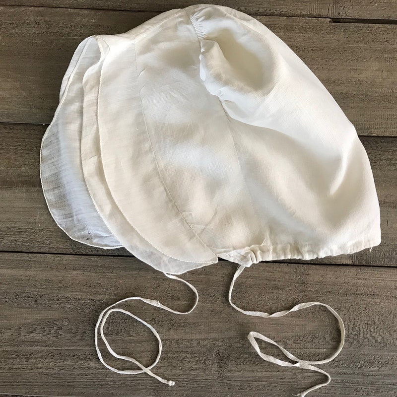 Linen Bonnet - Etsy