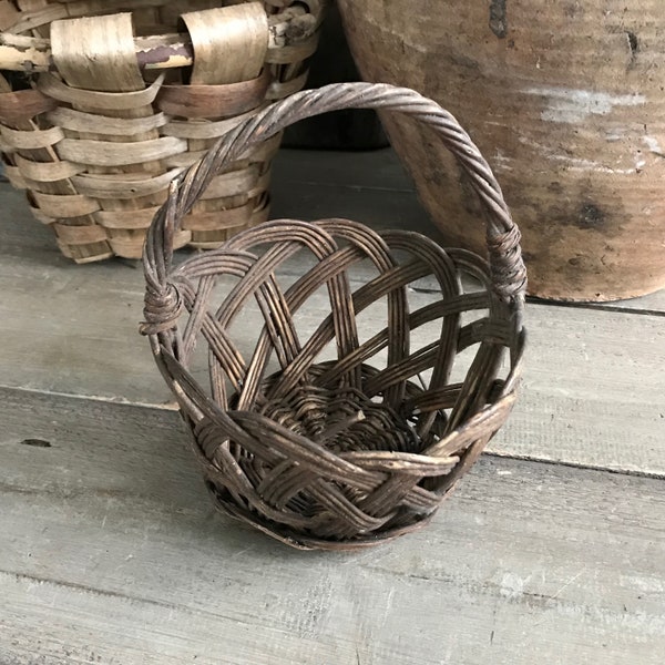 Rustic Basket - Etsy