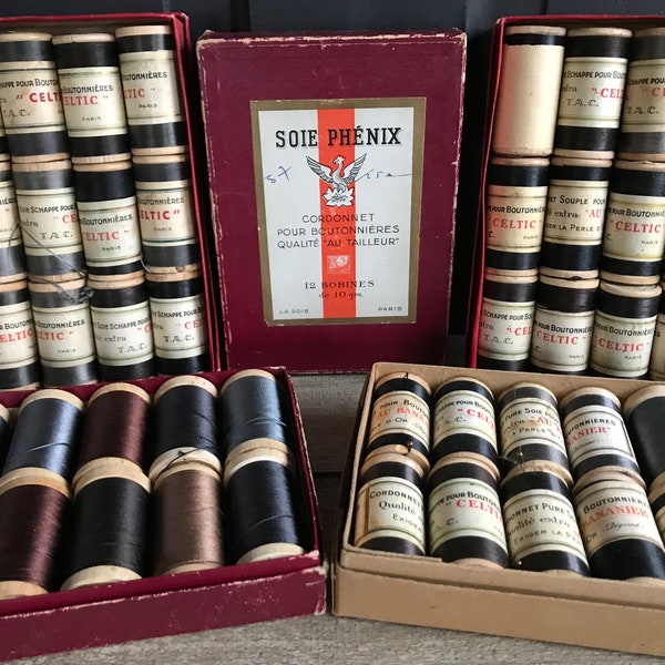 Antique Thread Box - Etsy