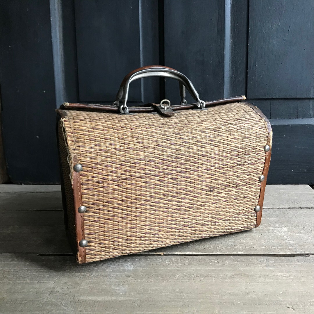 French Panier De Ferme, Market Basket, Provisions Bag, French Farmhouse ...