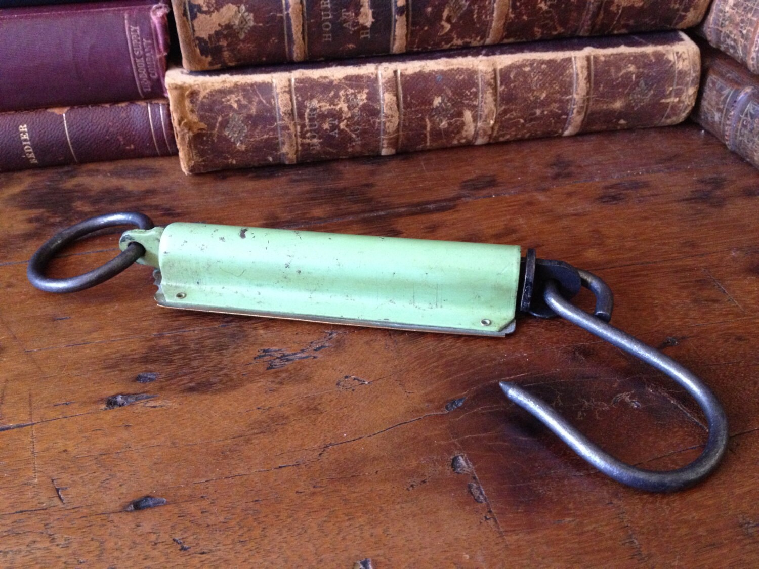 Salter Fish Scale 50 LB Made in England Brass Pocket Balance - Etsy