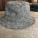 Irish Wool Herringbone Tweed Hat Country Wool Cap Feathers Hanna Hats ...