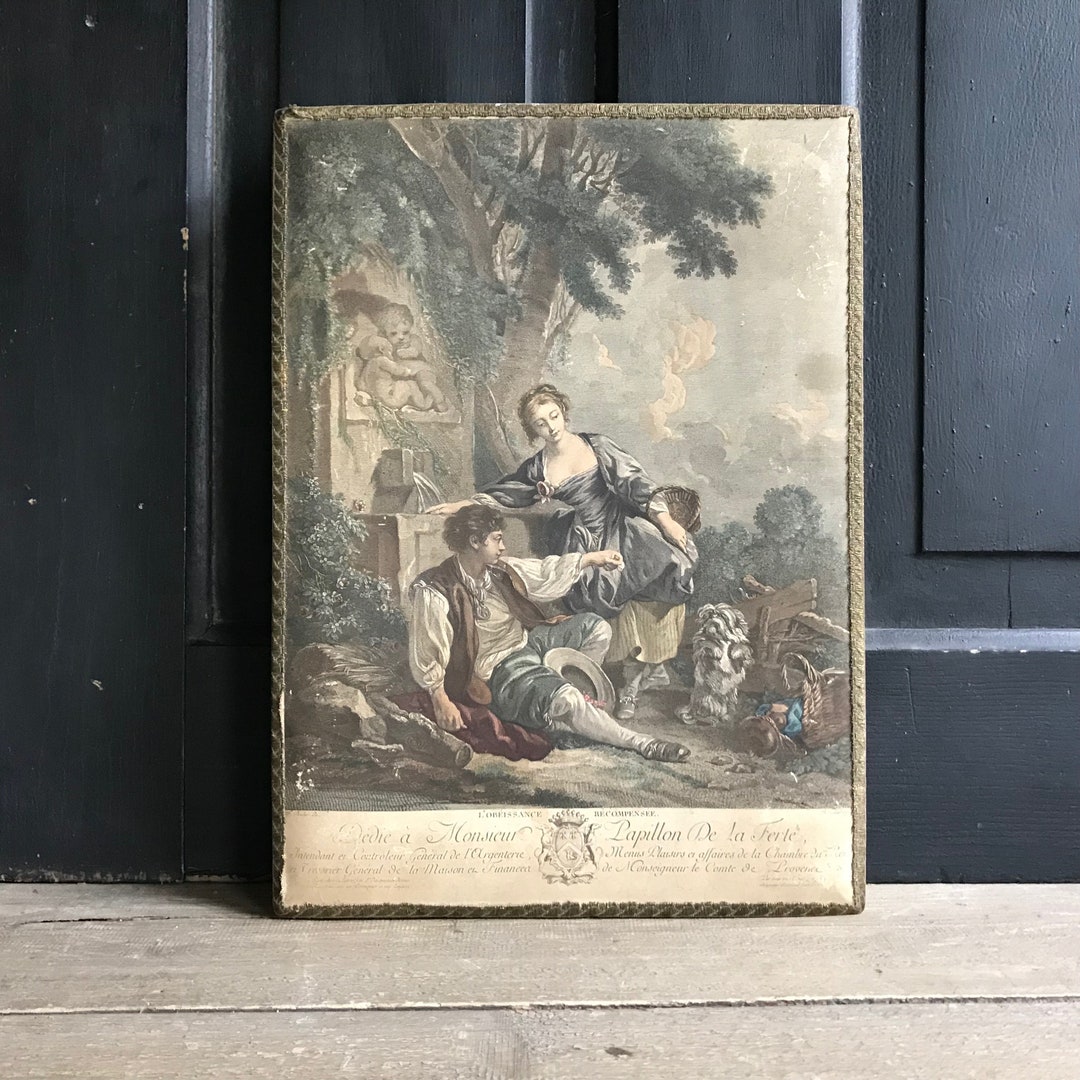 Early French Chocolate Box, Chocolat, Presentation, Bon Bon Box ...