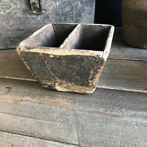 Rustic Wood Grain Box, Measure, Dovetailed, Primitive Plant Tray ...