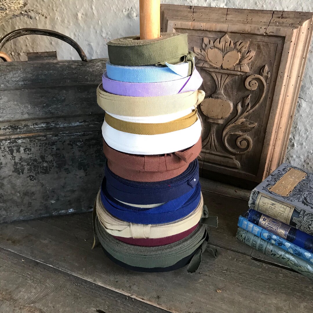 Milliners Stand, Hatters Supply, Fedora Hat Grosgrain Trim Collection ...