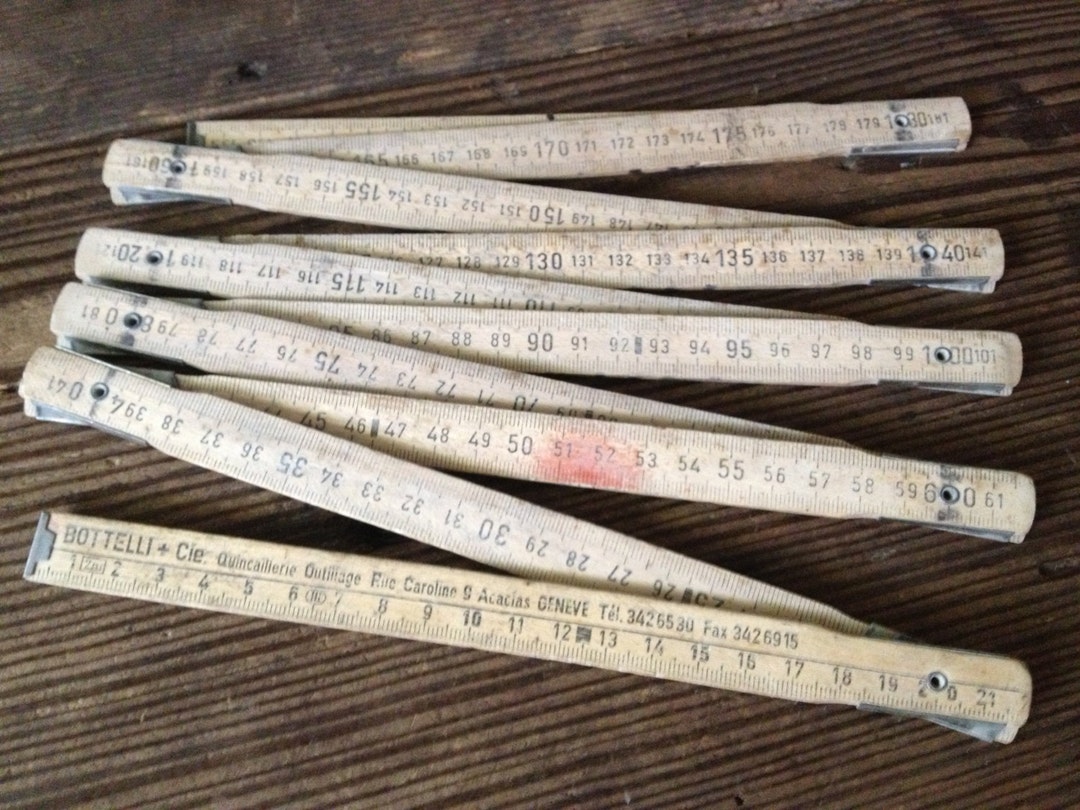 Swiss Wood 6 Ft Folding Ruler Measuring Tool - Etsy