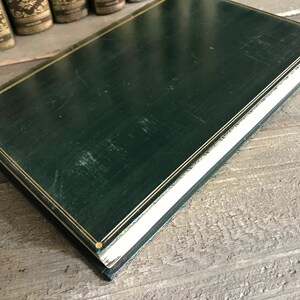 English Leather Bound Book Set of 9, Gilded, Pepys Diary, Stacking ...