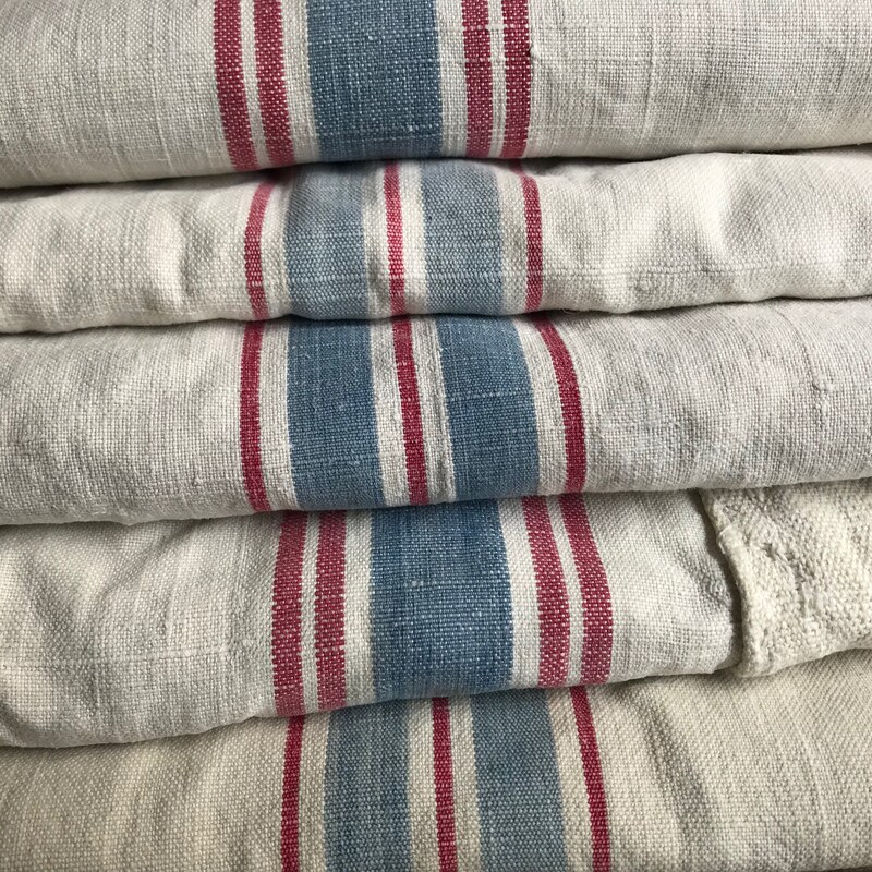 French Grain Sack Fabric - Etsy