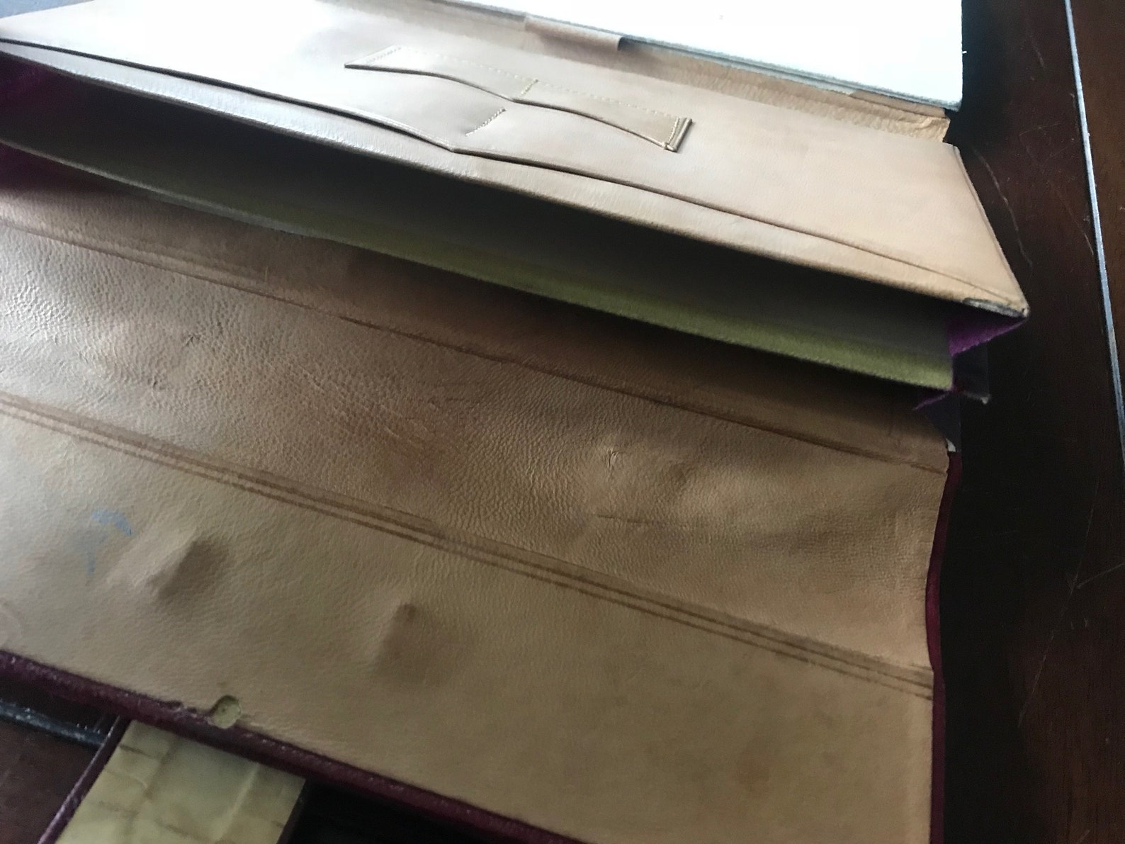 Red Leather Journal Original Skeleton Key, Book Cover, English Oxblood ...