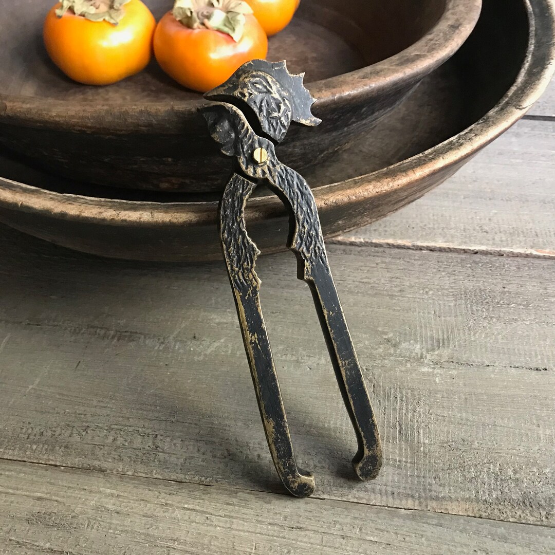 Rustic French Rooster Nutcracker Handcrafted, Plier Tool, Rustic ...