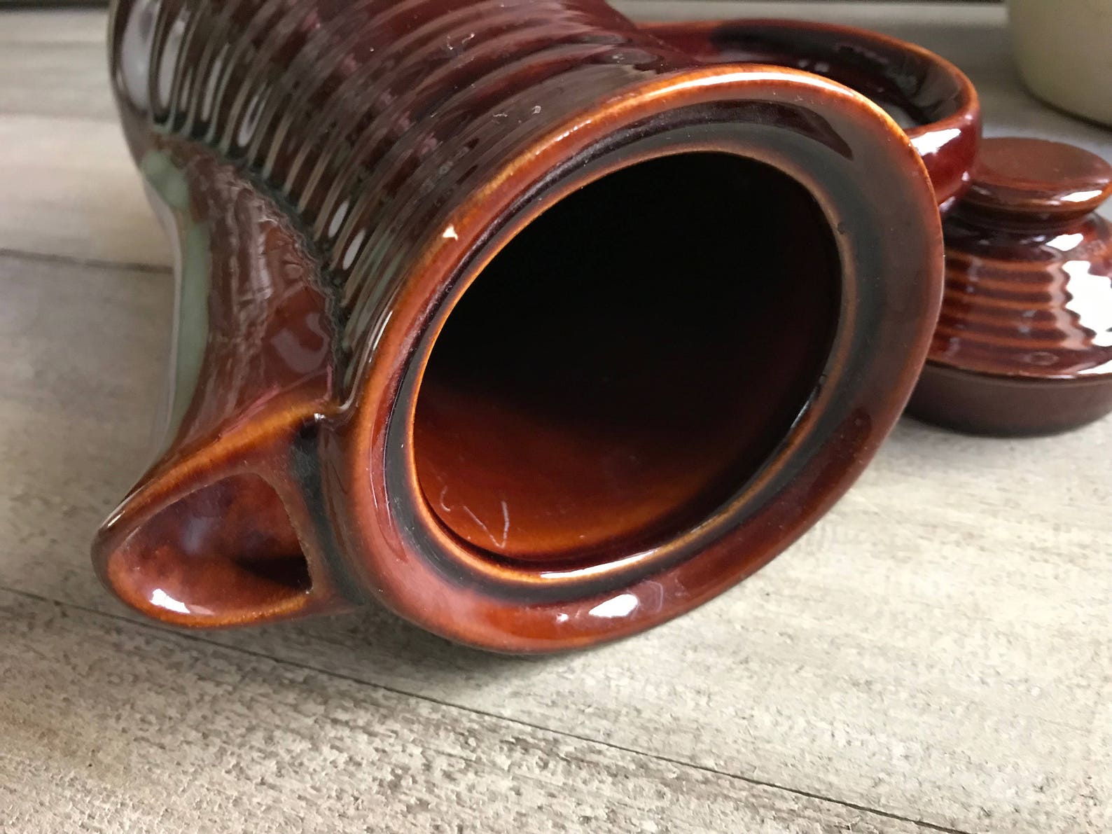 English Denmead Pottery Brown Pitcher Mid Century Pottery | Etsy