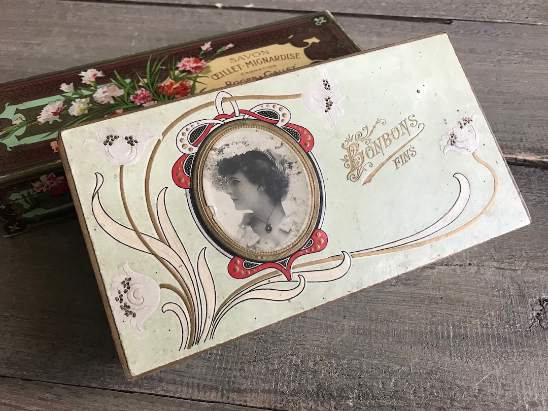 1900s French Bon Bon Box, Confiserie Presentation Box, Original Box - Etsy
