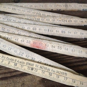 Swiss Wood 6 Ft Folding Ruler Measuring Tool - Etsy