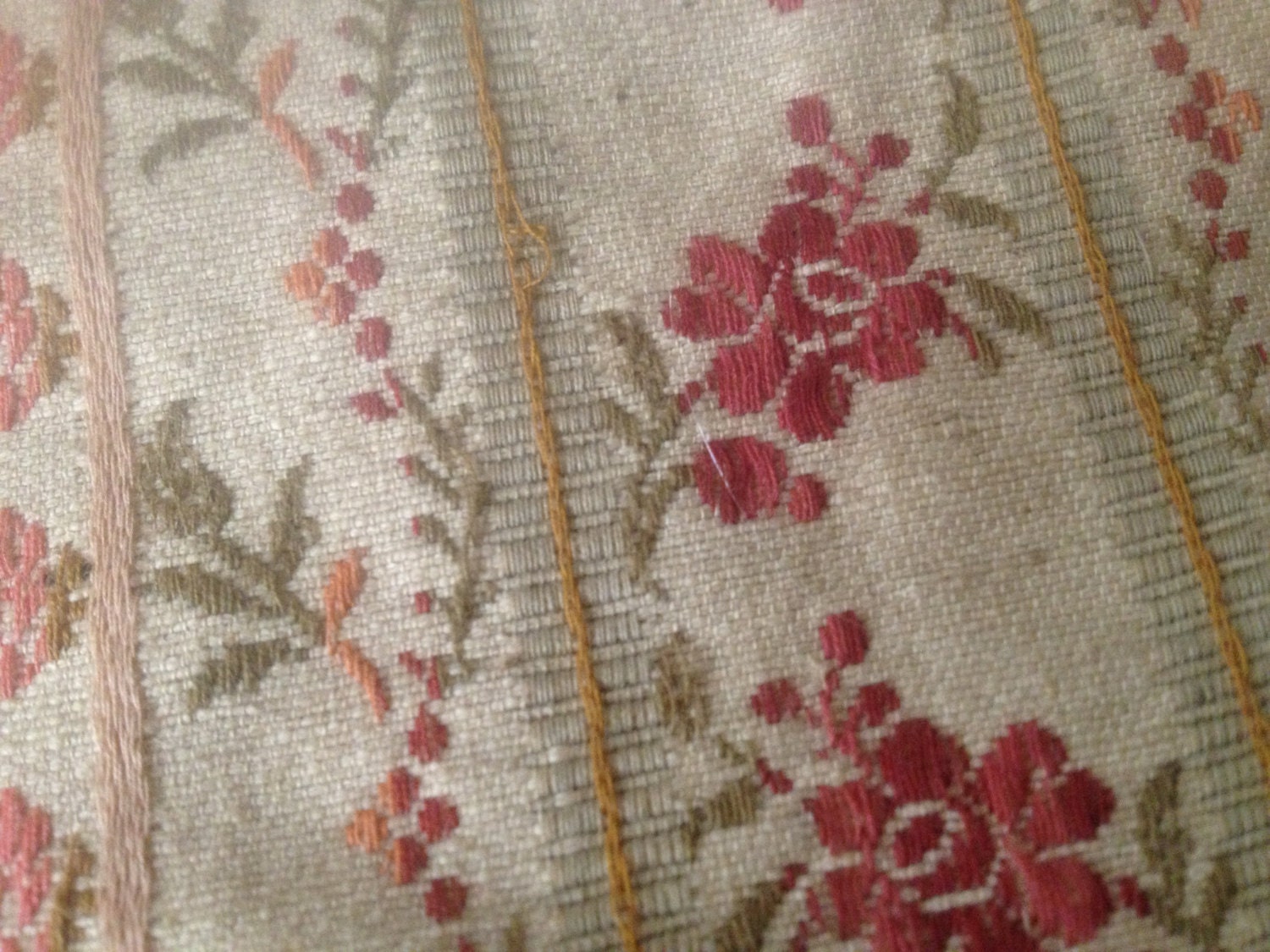 French Silk Brocade Lace Boudoir Bag Purse Hand Made Ca 1850s - Etsy