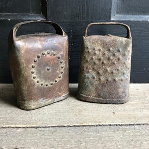 Antique French Cow Bell Iron Metal Primitive French Farmhouse, Sold by ...