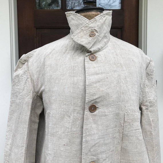 French Linen Motoring Duster, Edwardian Era, Model T … - Gem