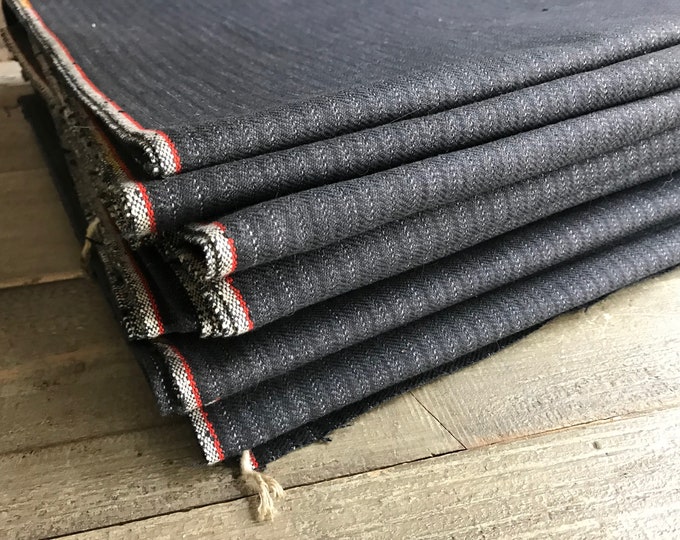 1 Yard French Cotton Twill Fabric, Work Clothes, Vetements De Trevail ...
