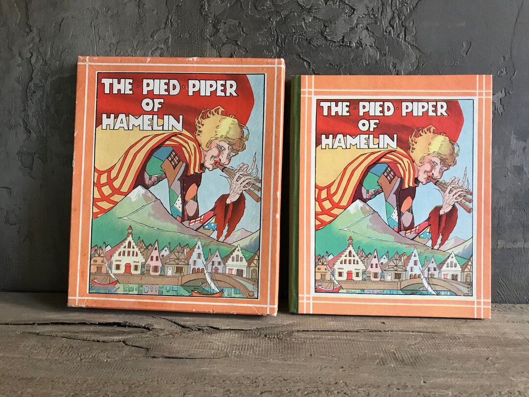 1928 the Pied Piper of Hamelin, Medieval Illustrations, Childrens Story ...