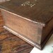 Early 1800s Wooden Box English Oak Handcrafted Wood Storage - Etsy