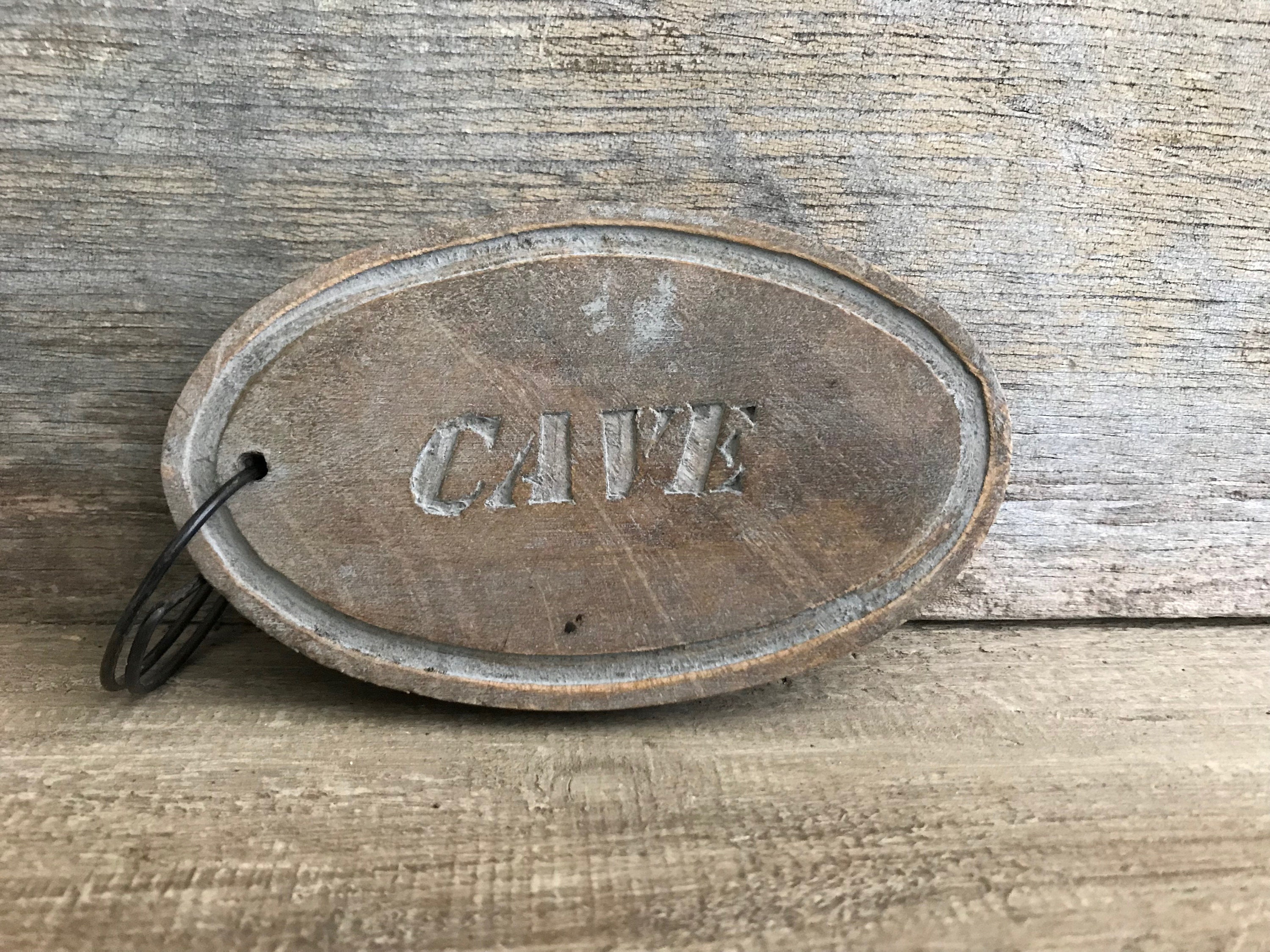 1 French Key Fob, Cave Room Key Holder, Carved Wood, French Chateau ...
