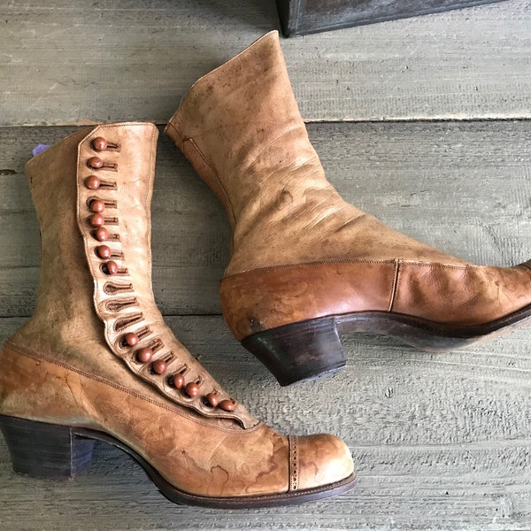 Button Boots - Etsy