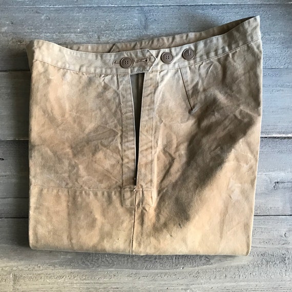French Canvas Chaps, Hunting Fishing Sporting Wear, P… - Gem