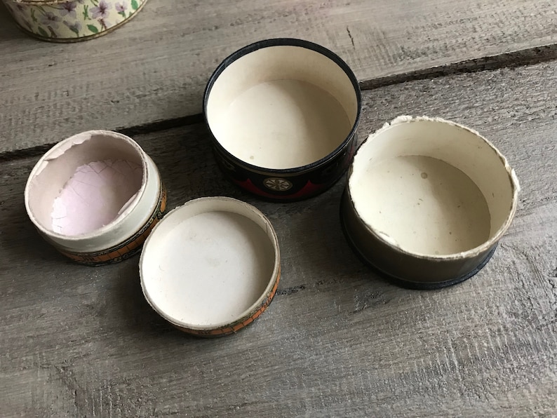 1920s Dusting Face Powder Box Art Deco Art Nouveau Litho - Etsy