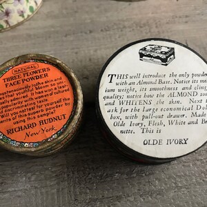 1920s Dusting Face Powder Box, Art Deco, Art Nouveau, Litho, New York ...