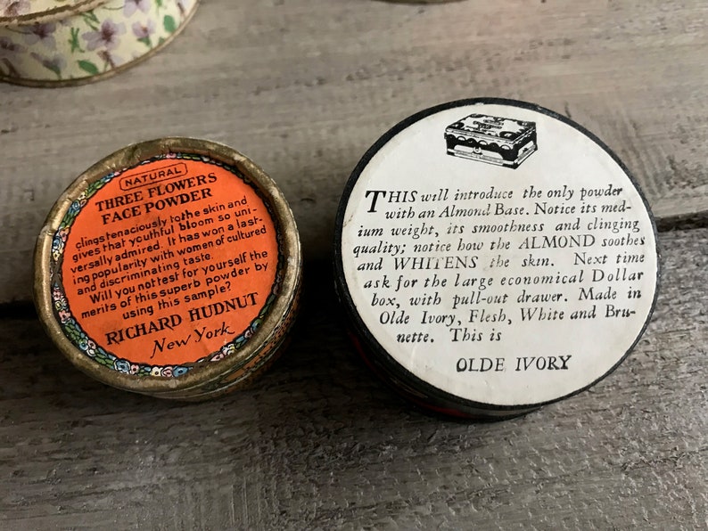 1920s Dusting Face Powder Box, Art Deco, Art Nouveau, Litho, New York ...