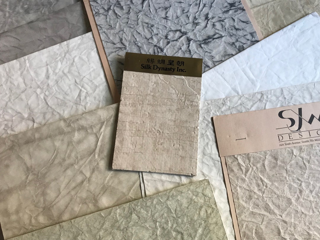 Wallpaper Sample Collection, Mood Board, Assorted Neutral Shades ...