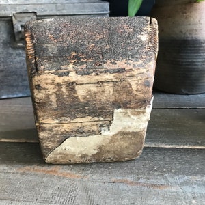 Rustic Wood Grain Box, Measure, Dovetailed, Primitive Plant Tray ...
