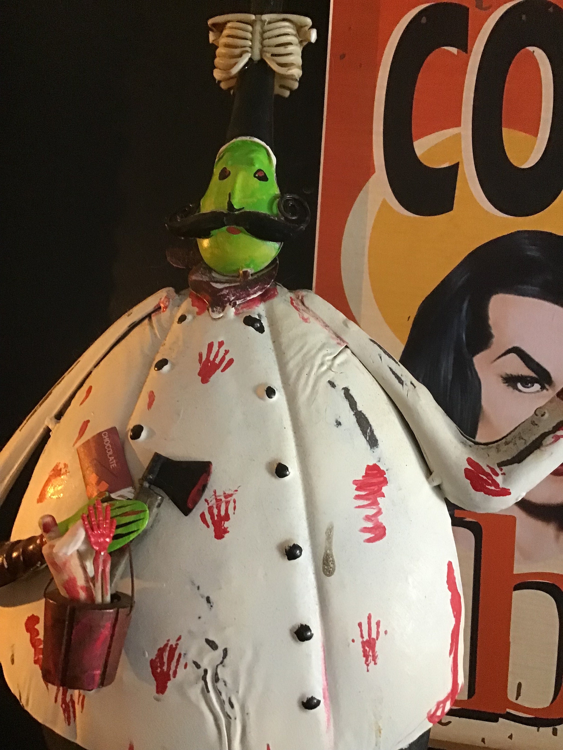 Haunted Chefs , Zombie Cooks, Gothic Chefs, Halloween Decor, Haunted ...