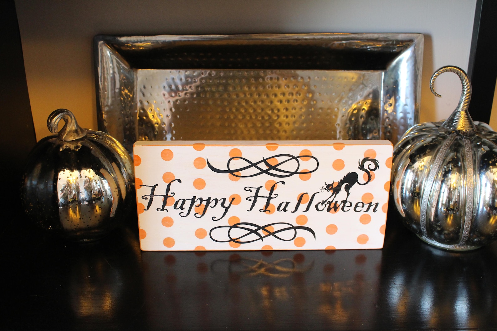 Happy Halloween Sign - Etsy