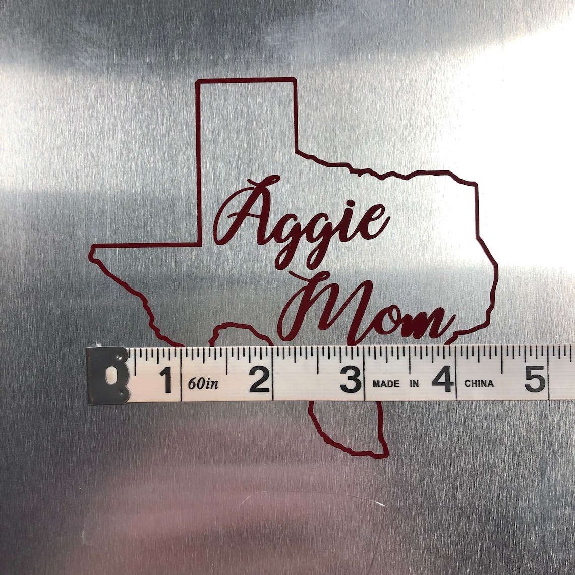 Texas A&M Aggie Mom Decal - Etsy