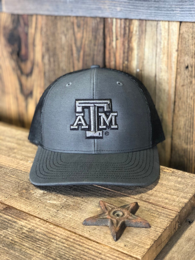 Texas A&M Cap 3D Logo in Various Colors - Etsy